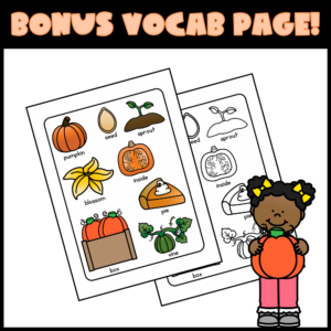 Pumpkin Mini Books: A Differentiated Set with Sight Word "The" - Made ...