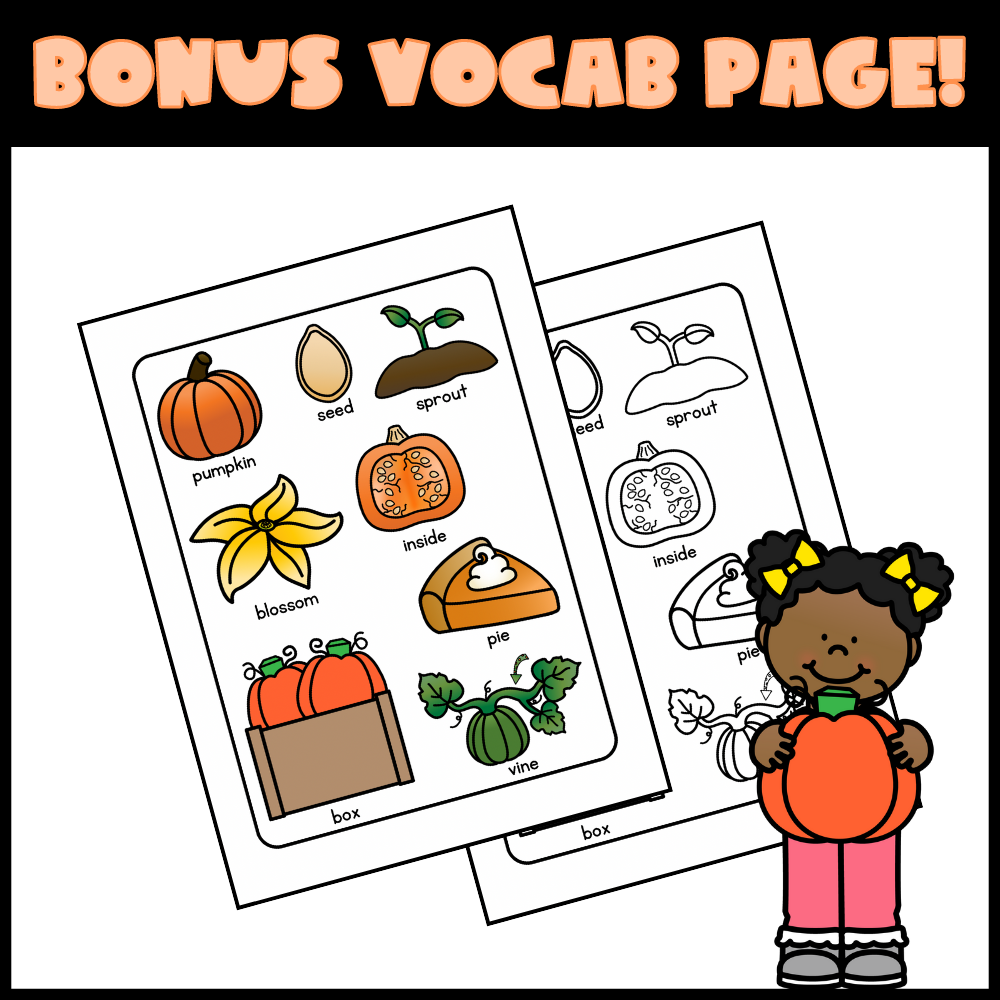 Pumpkin Mini Books: A Differentiated Set with Sight Word "The" | Made ...