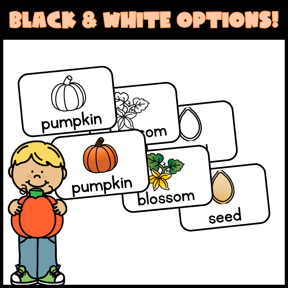 Pumpkin Write the Room Activity with Differentiation for Fall Theme ...