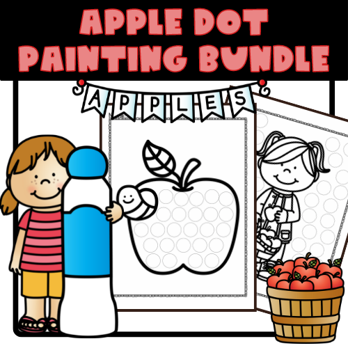 Fall Dot MEGA Painting Bundle, Dot Marker Activities, Printables for Do ...