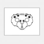 Spider Paper Mask Printable Coloring Halloween Craft Activity Template ...