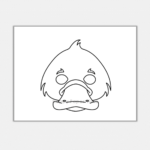 Platypus Paper Mask Printable Australian Animal Coloring Craft Activity ...