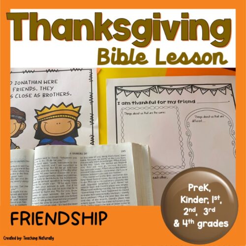 Thanksgiving Bible Lesson on Friendship | Made By Teachers