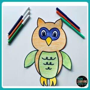 Owl Craft | Halloween Build Owl Craft | Woodland Animals Craft - Made ...