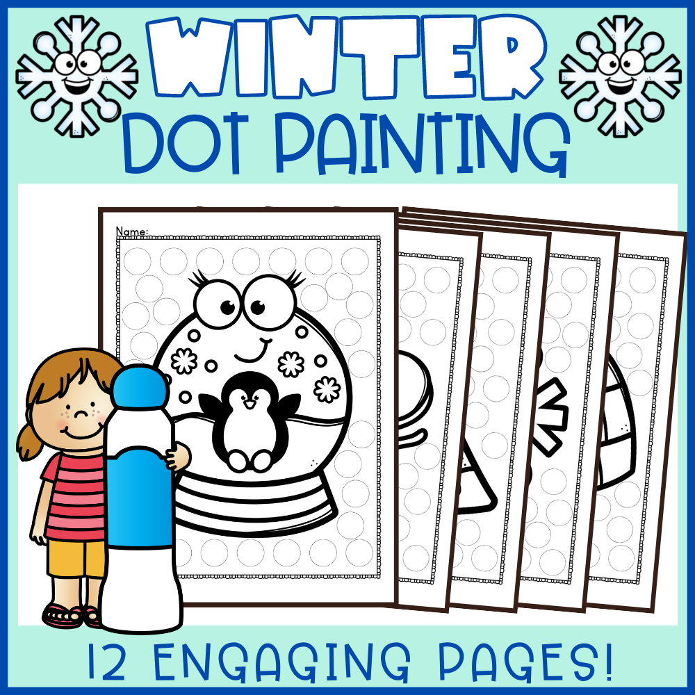 GROWING Seasonal Mega Dot Marker Bundle, Dot Painting, Do a Dot Pages ...