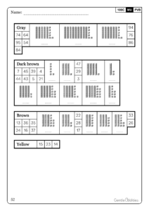 Fall/Autumn Math Mystery Pictures: Hundred Chart (Place value Add ...