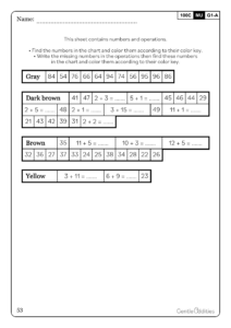 Fall/Autumn Math Mystery Pictures: Hundred Chart (Place value Add ...