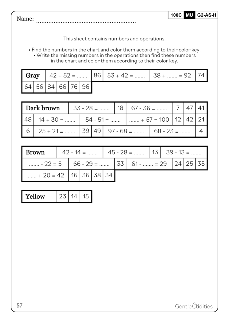 Fall/Autumn Math Mystery Pictures: Hundred Chart (Place value Add ...