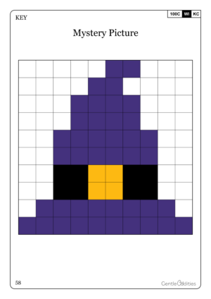 Halloween Math Mystery Pictures: Hundred Charts (Place value Add ...