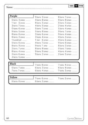 Halloween Math Mystery Pictures: Hundred Charts (Place value Add ...