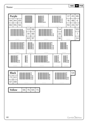 Halloween Math Mystery Pictures: Hundred Charts (Place value Add ...