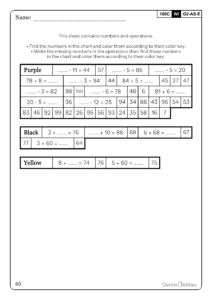 Halloween Math Mystery Pictures: Hundred Charts (Place value Add ...