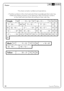 Halloween Math Mystery Pictures: Hundred Charts (Place value Add ...