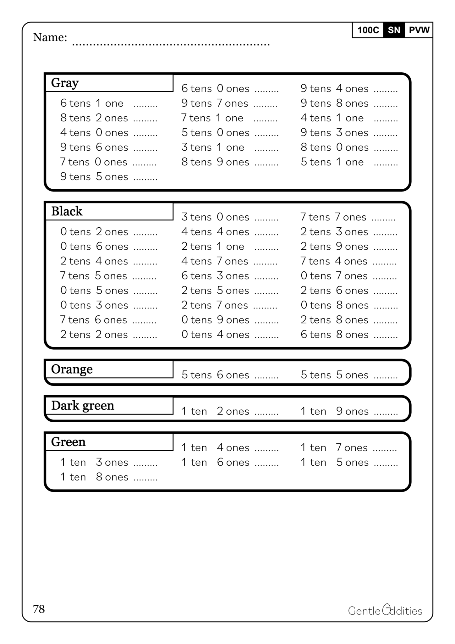 Winter Math Mystery Pictures: Hundred Charts (Place value, Add ...