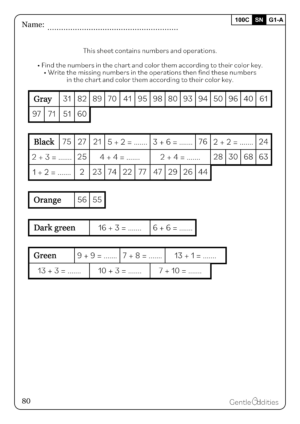 Winter Math Mystery Pictures: Hundred Charts (Place value, Add ...