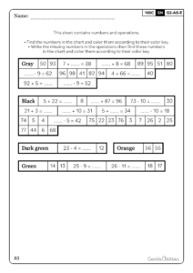 Winter Math Mystery Pictures: Hundred Charts (Place value, Add ...