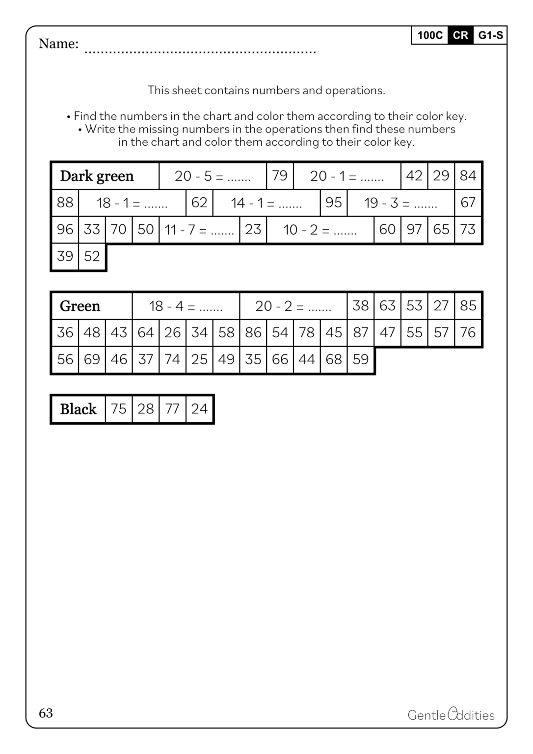 Mexico Math Mystery Pictures: Hundred Charts (Place value, Add ...