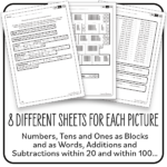 Chinese New Year Mystery Pictures: Hundred Chart (Place value Add ...