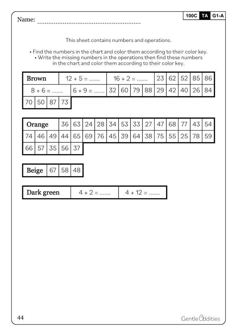 Chinese New Year Mystery Pictures: Hundred Chart (Place value Add ...