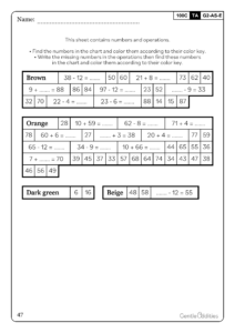 Chinese New Year Mystery Pictures: Hundred Chart (Place value Add ...