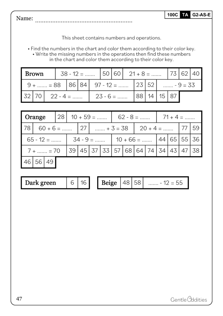 Chinese New Year Mystery Pictures: Hundred Chart (Place value Add ...