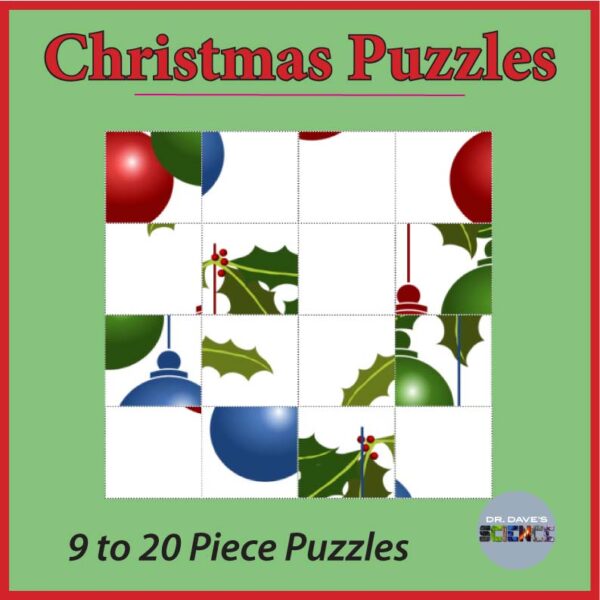 Christmas Activities Jigsaw Puzzles, Cut and Paste Christmas Activity ...