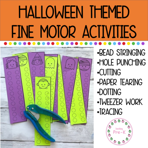 Halloween Fine Motor Activities - Made By Teachers