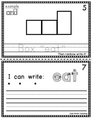 Sight Word Flip Book (Flipbook) - EAT - Made By Teachers