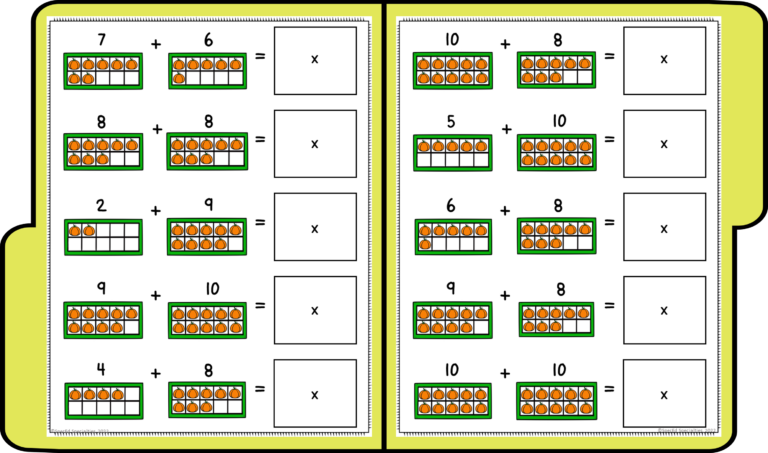 Halloween File Folders for October in Special Education | Made By Teachers