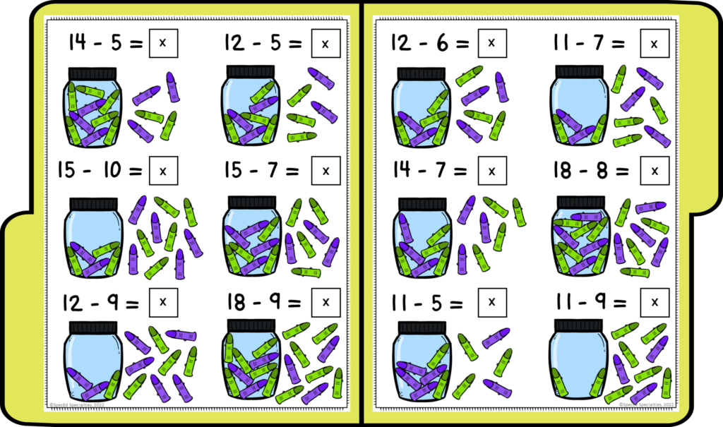 Halloween File Folders for October in Special Education | Made By Teachers