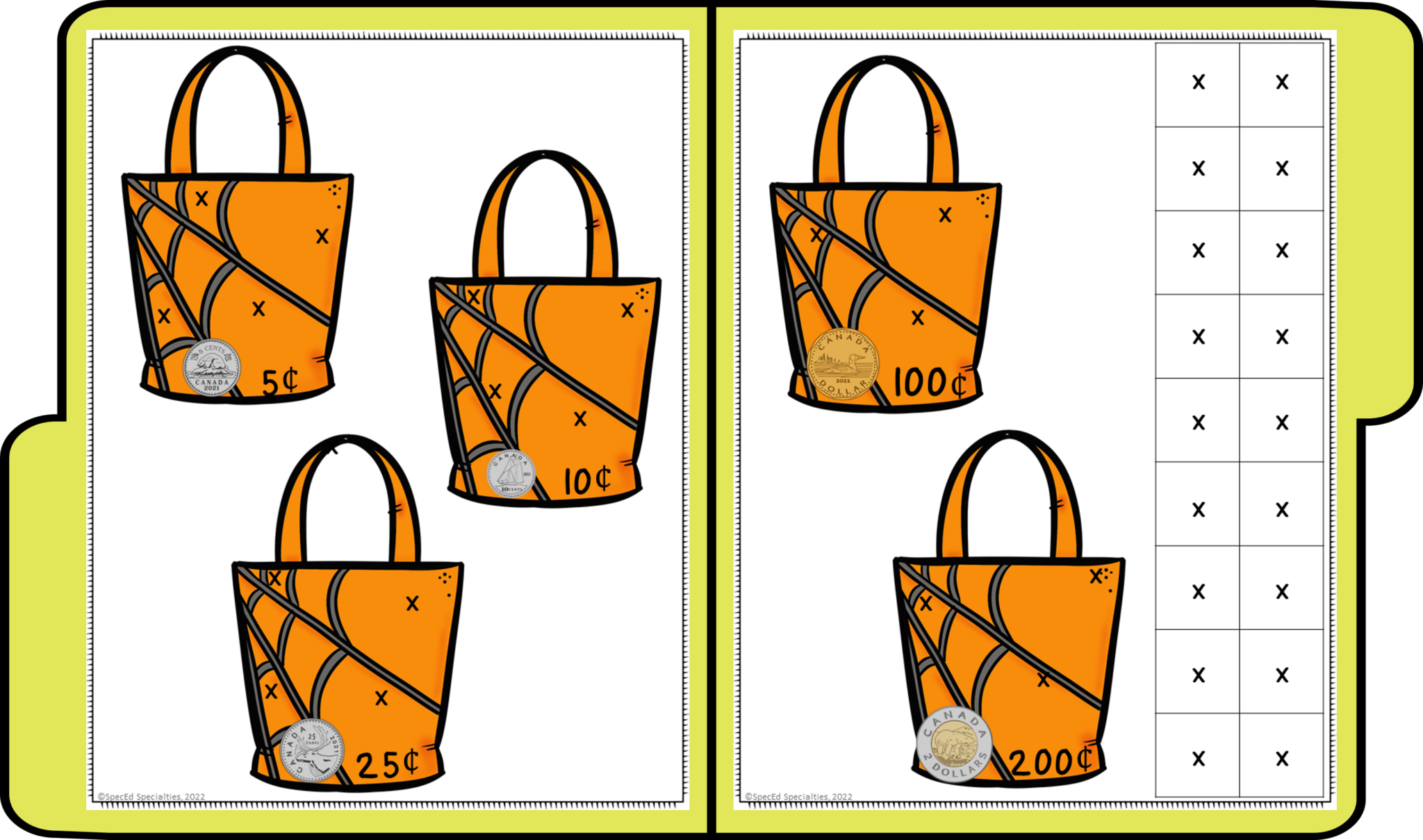 Halloween File Folders for October in Special Education | Made By Teachers
