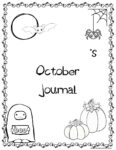 Halloween / Thanksgiving Journal Writing for Special Education (October ...