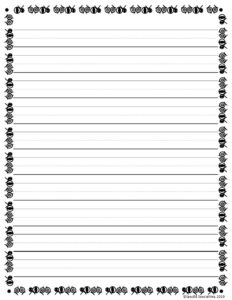 Halloween / Thanksgiving Journal Writing for Special Education (October ...