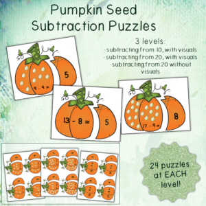 October Halloween & Thanksgiving Task Boxes - Literacy, Math, Fine ...