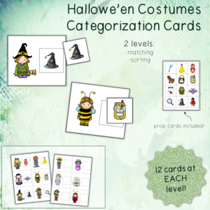 October Halloween & Thanksgiving Task Boxes - Literacy, Math, Fine ...