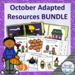 Halloween Adapted Resources for Special Education in October BUNDLE ...