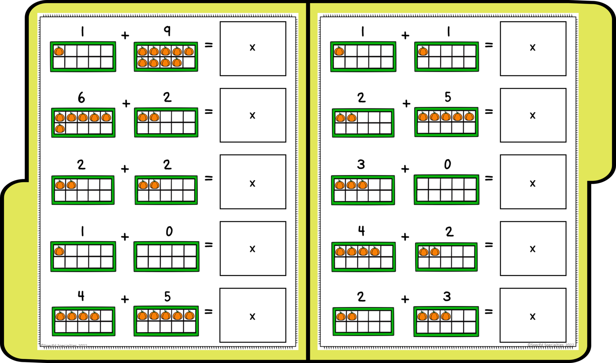 Halloween Adapted Resources for Special Education in October BUNDLE ...