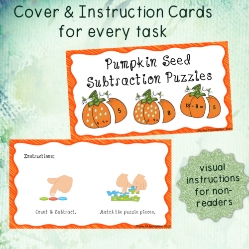 Halloween Adapted Resources for Special Education in October BUNDLE ...