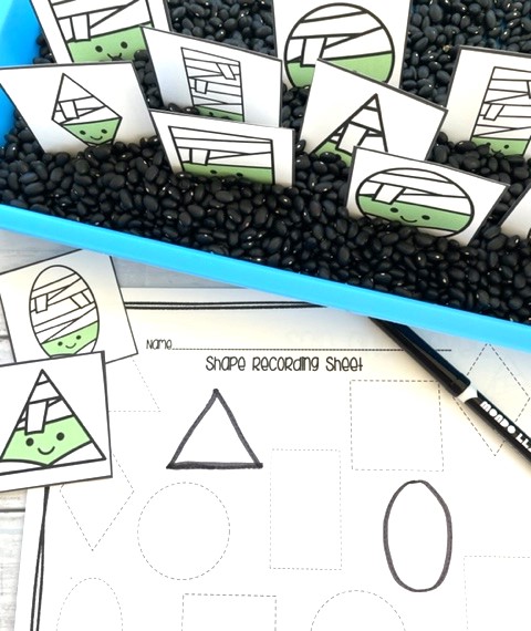 Halloween Mummy Shape Activities | Made By Teachers