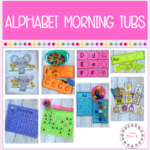 Alphabet Morning Tubs | Made By Teachers
