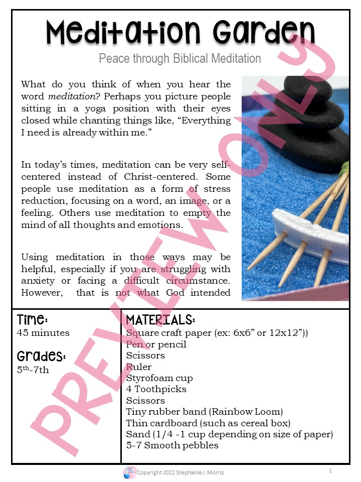 Should Christians Meditate? | Make a Meditation Garden | Made By Teachers