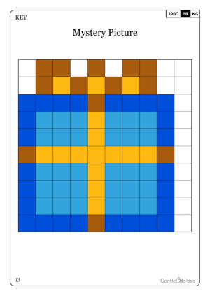 Christmas Math Mystery Pictures: Hundred Charts (Place value Add ...