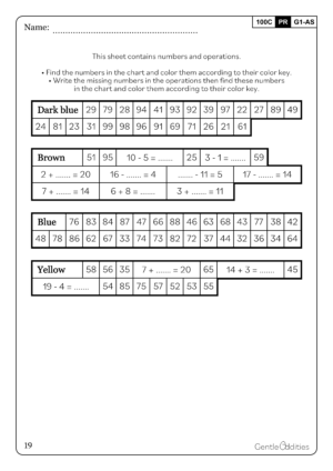 Christmas Math Mystery Pictures: Hundred Charts (Place value Add ...