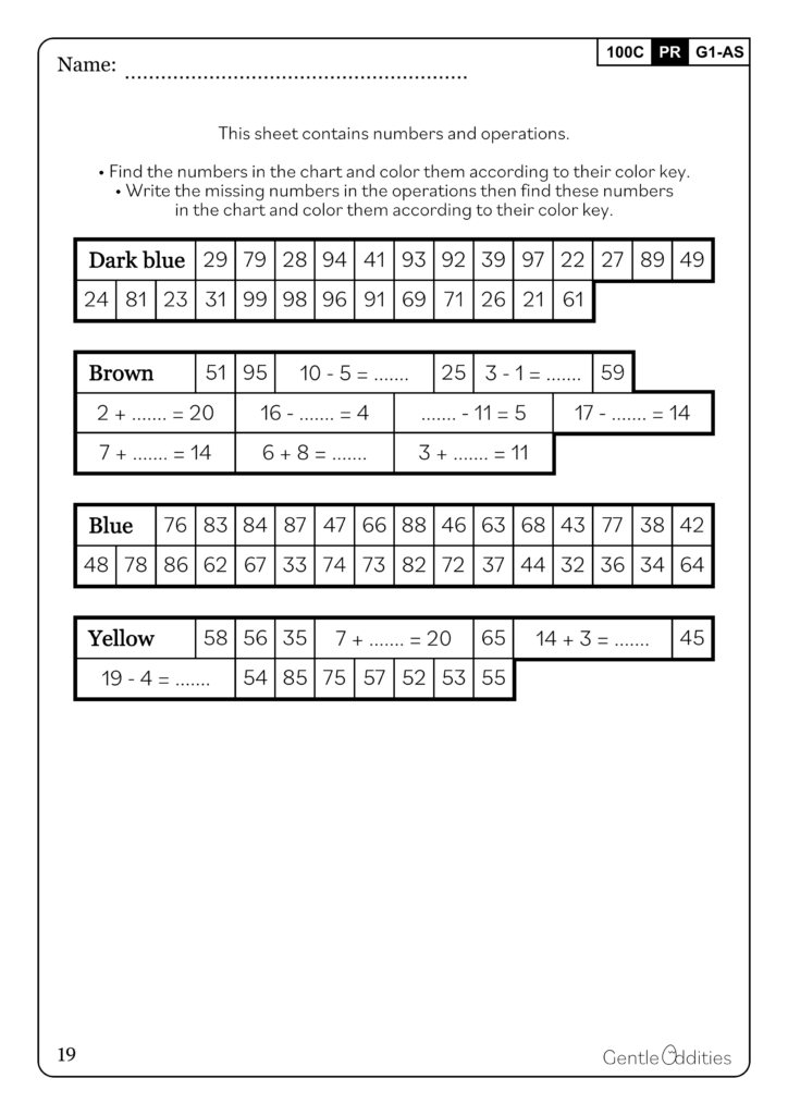 Christmas Math Mystery Pictures: Hundred Charts (Place value Add ...