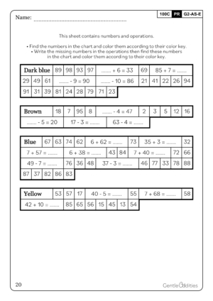 Christmas Math Mystery Pictures: Hundred Charts (Place value Add ...