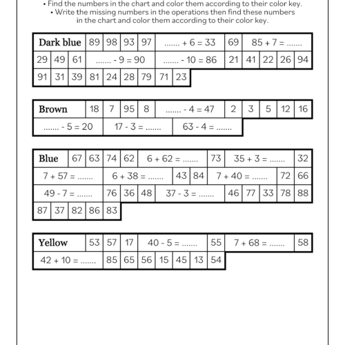 Christmas Math Mystery Pictures: Hundred Charts (Place value Add ...