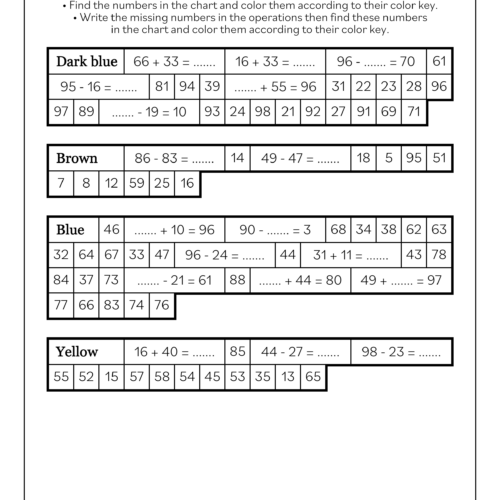 Christmas Math Mystery Pictures: Hundred Charts (Place value Add ...