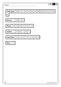 Space Math Mystery Pictures: Hundred Charts (Place value, Add, Subtract ...