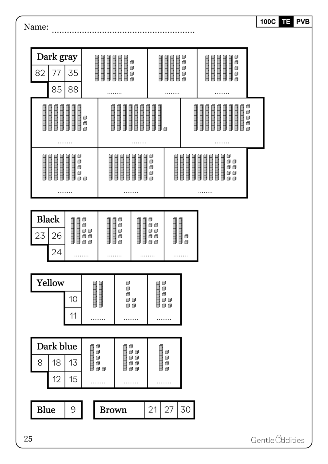 Space Math Mystery Pictures: Hundred Charts (Place value, Add, Subtract ...