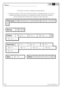 Space Math Mystery Pictures: Hundred Charts (Place value, Add, Subtract ...